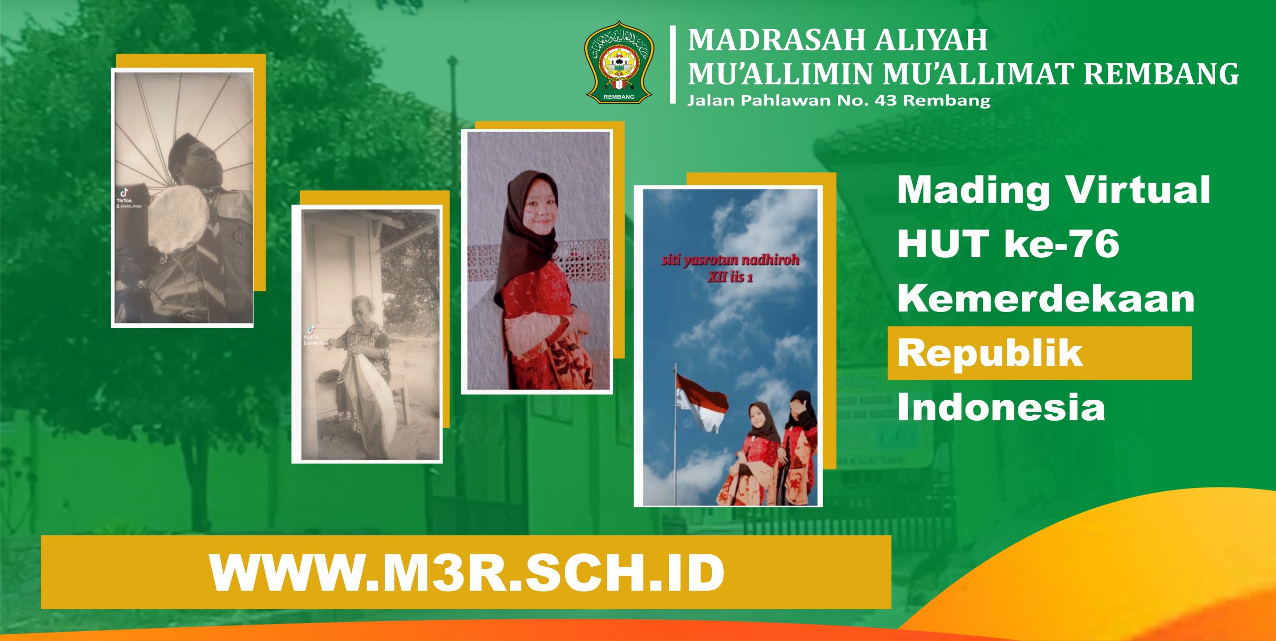 ‘Inovatif’ Mading Virtual Kelas 12 dalam Momentum HUT ke-76 Kemerdekaan ...